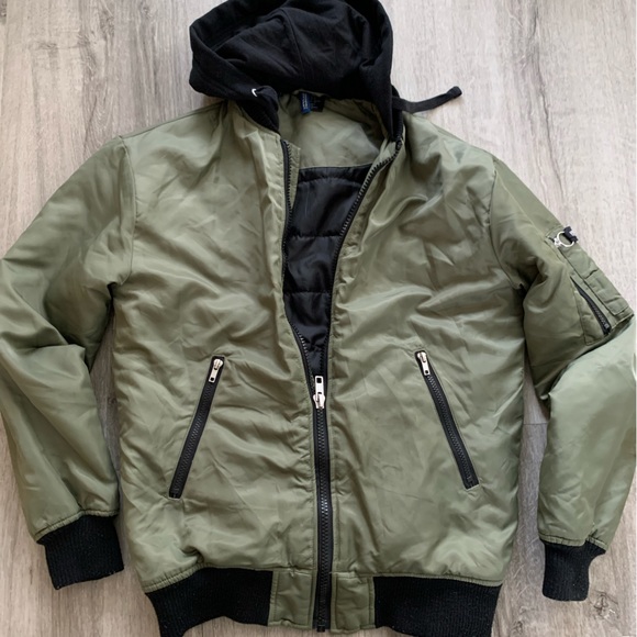 H&M | Jackets & Coats | Vintage Hm Winter Rain Jacket Gently Worn ...